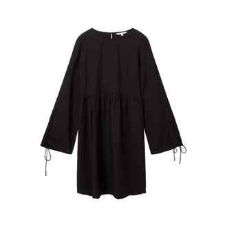 Tom Tailor Damen, Kleider, Schwarzk, SGr&ouml;&szlig;e