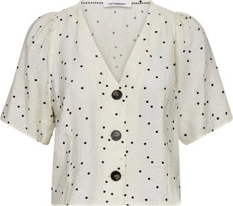 Co'Couture Femme, Blouses et Chemises, Blanc, Taille: 36 FR Blouse