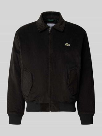 Lacoste Bomberjacke mit Logo-Applikation