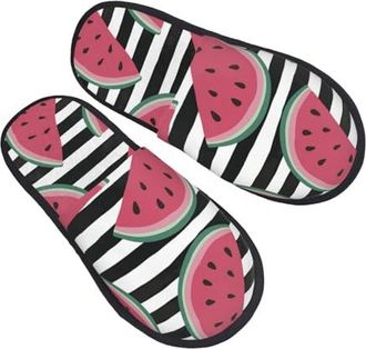 Generic Fruit Tropical De La Past&egrave;que (6) Homme Femme Chaussures De Maison Peluche Slippers Respirantes Chaussons Pour Hiver Automne Maison L