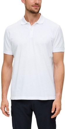 s.Oliver Poloshirt mit Logostickerei