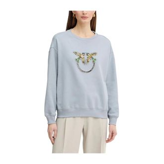 Pinko Pinko, Damen, Sweatshirts & Hoodies, Blau, SGr&ouml;&szlig;e