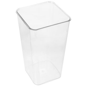 NUOBESTY Transparenter PET Schirmst&auml;nder in gro&szlig;er Gr&ouml;&szlig;e mit auslaufsicherem Regenschirmeimer multifunktionaler Gehstock und Aufbewahrungskorb f&uuml;r Eingangsbere