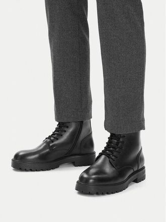 Badura Schn&uuml;rschuhe EO-ANTON-02 MI08 Schwarz