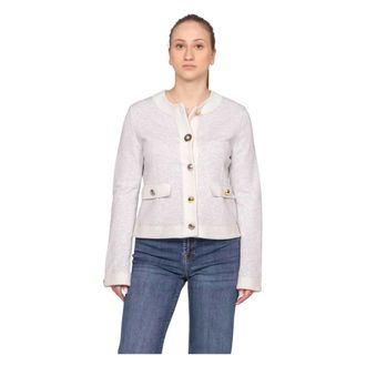 Moschino Damen, Jacken, Blau, SGr&ouml;&szlig;e