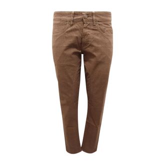 Siviglia Italienischer Stil 5-Pocket Hose - - Trousers - Herren - Braun - W30