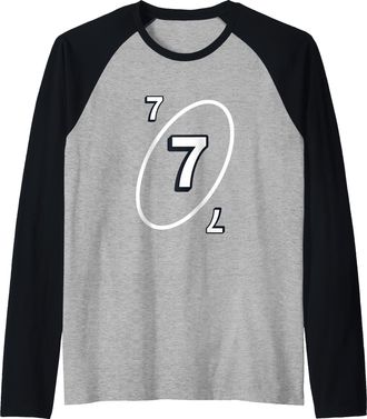 Uno 7 Karte Raglan