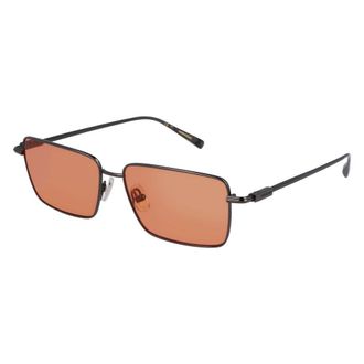 Ferragamo Graue Metallsonnenbrille
