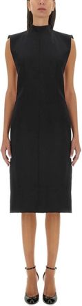Sportmax Femme, Robes, Noir, Taille: 36 FR Midi Robes