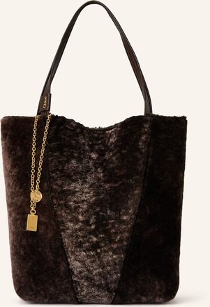 Chloé Shopper Spin braun