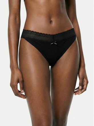 HUGO BOSS Klassischer Damenslip 50557200 Schwarz