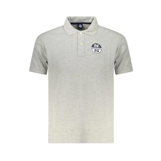 North Sails Homme, Tops, Gris, Taille: 3XL Cotton Polo