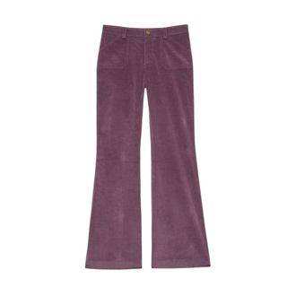 Ines De La Fressange Charlyse Hose - - Trousers - Damen - Lila - S