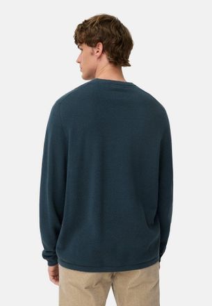 Camel Active Sweatshirt Pullover aus reiner Baumwolle Langarm