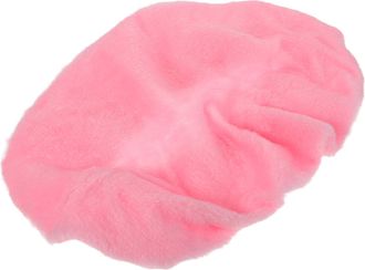 Pretyzoom Pl&uuml;sch Wc Sitzbezug Staubschutz Weich und Saugf&auml;hig Waschbarer Toilettendeckelbezug in Pink Elastisch f&uuml;r Standard Toilettensitz Wiederverwendbarer Wc