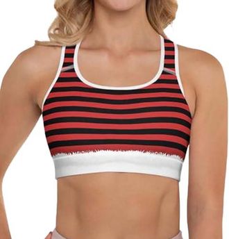 Generic Soutien-gorge de yoga pour femme avec protection contre la sudation, Rose, S