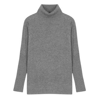 Absolut Cashmere Clara Poncho Pullover - - Knitwear - Damen - Grau - S