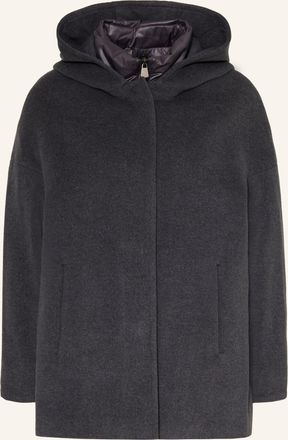 Cinzia Rocca Icons Cinzia Rocca Jacke Mit Herausnehmbarer Blende grau