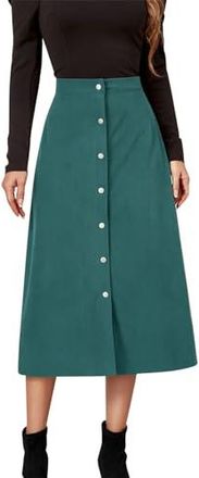 Generic Jupe Noir Plissée Longue Plissée Tulle Élastiquée Carreaux Coton Poudré Automne Mousseline Etoile Habillées Droites Noires Doudoune Top Suedine Émerau