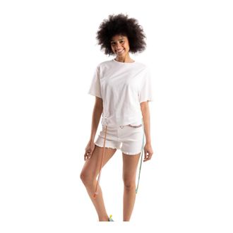 Akep Femme, Tops, Blanc, Taille: 40 FR Bianca T-Shirt