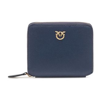 Pinko Rechteckige Geldb&ouml;rse mit Rundum-Rei&szlig;verschluss - - Accessories - Damen - Blau - ONE SIZE