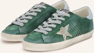 Golden Goose Sneaker Super-Star Classic gruen