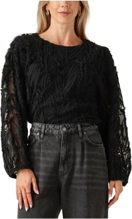 Co'Couture Damen, Blusen & Hemden, Schwarzk, XSGr&ouml;&szlig;e