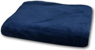 jilda-tex Wohndecke Cozy Decke Kuscheldecke Tagesdecke Weihnachtsdecke Baumwolldecke (Blue)