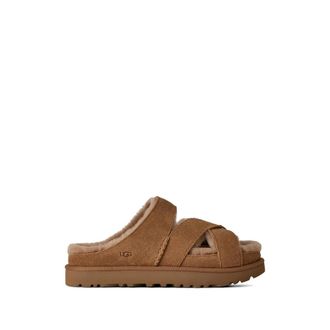 UGG Logo Detail Slider - - Shoes - Damen - Braun - 36 EU