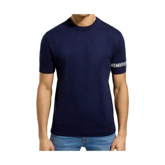 Dirk Bikkembergs T-Shirt - - Tops - Herren - Blau - L