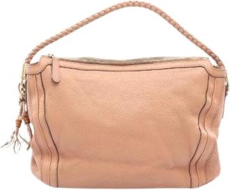 Gucci Pre-owned Bella Sac Bandouli&egrave;re en Cuir - Femme - Pre-owned - Rose - Taille: ONE Size