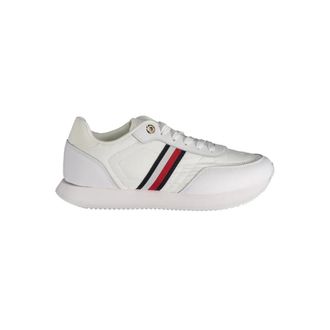 Tommy Hilfiger Polyester Sneaker - - Shoes - Damen - Wei&szlig; - 41 EU
