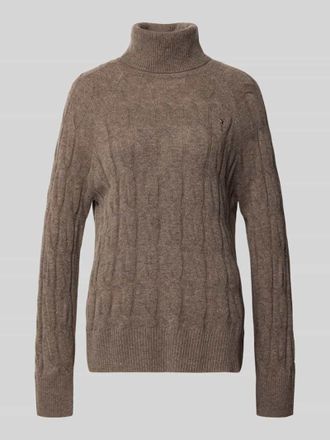 Tommy Hilfiger Relaxed Fit Rollkragenpullover aus reiner Wolle