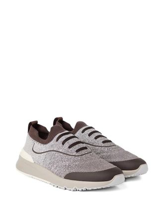 Brunello Cucinelli Mens Knitted Sneakers Ss26 M