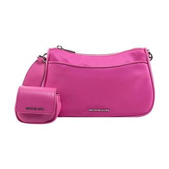 Michael Kors Jet Set Medium Umh&auml;ngetasche aus Nylon - - Bags - Damen - Rosa - ONE SIZE