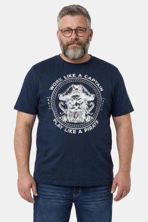 Men Plus T-Shirt T-Shirts Doppelpack Print Halbarm bis 8 XL