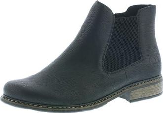 Rieker Z4994-00, Bottes Chelsea Femme, Noir (Schwarz/Schwarz 00), 42 EU