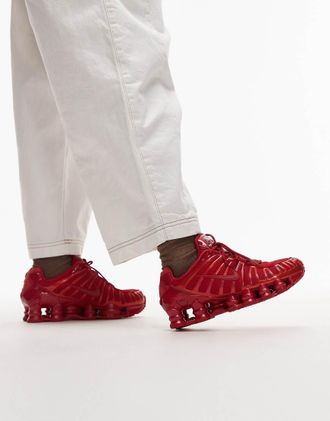 Nike Shox TL - Baskets - Rouge