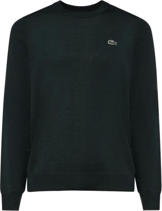Lacoste Homme, Pulls, Vert, Taille: M Pull &agrave; col rond avec logo