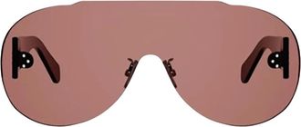 Celine Sundown Shade Sonnenbrille - - Accessories - Damen - Braun - ONE SIZE