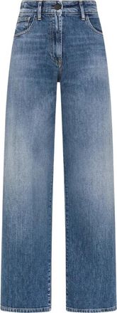 Ni&ugrave; Straight-leg Jeans - - Jeans - Damen - Blau - S