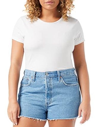 Levi's 501 Original Shorts Short en denim Femme, Ojai Light Stone, 31W