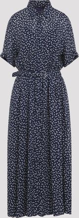 Ralph Lauren Collection Robe Sura &agrave; manches courtes