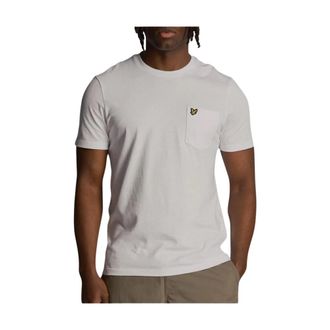 Lyle & Scott Pocket T-Shirt - - Tops - Herren - Wei&szlig; - 2XL