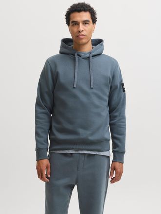 Jack & Jones JJCLEVELAND SWEAT HOOD SN, Materialmix, regular fit
