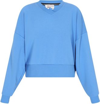 Mymo Sweatshirt Frauen Blau