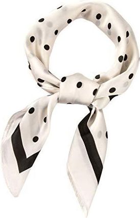 Generic DAaomi Foulard &agrave; Pois Femme Soie Foulard &eacute;charpe Fichus Et Foulards De T&ecirc;te Echarpes Foulard Cravate Soie Foulards Petit Carr&eacute; &eacute;charpe Profession Ruba