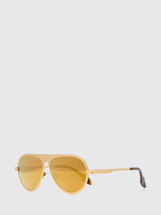 J.W.Anderson Lunettes de soleil aviateur en m&eacute;tal dor&eacute; avec logo grav&eacute;