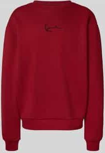 Karl Kani Sweatshirt mit Rundhalsausschnitt und Label-Stitching