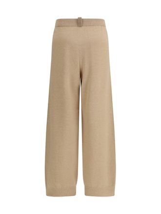 Fabiana Filippi Womens Jewel Detail Pants Faggio Trousers